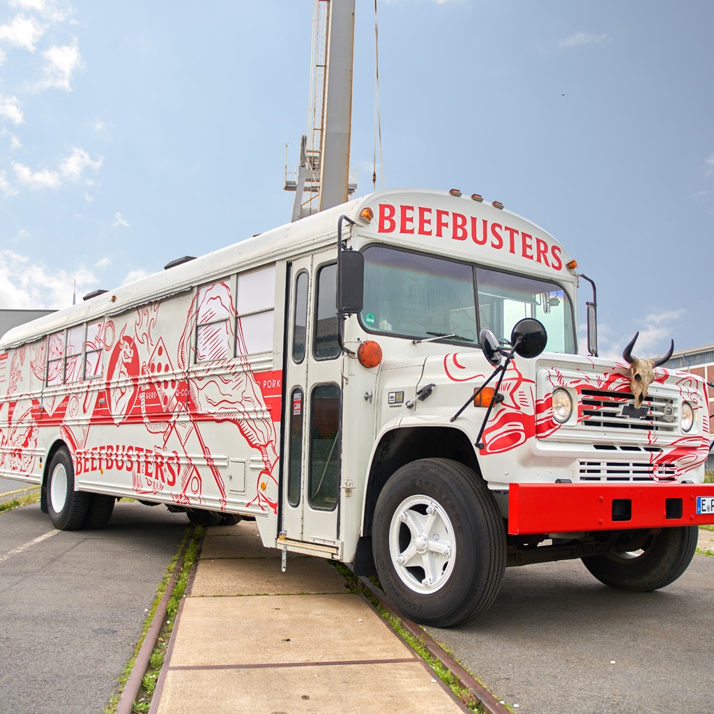 Original American Food Trucks mieten - Beefbusters