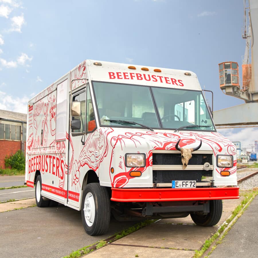 Original American Food Trucks mieten - Beefbusters