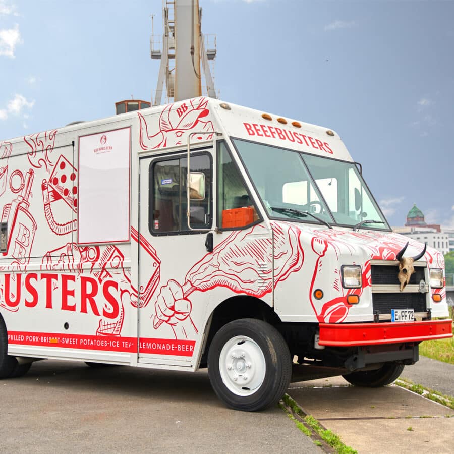 Original American Food Trucks mieten - Beefbusters